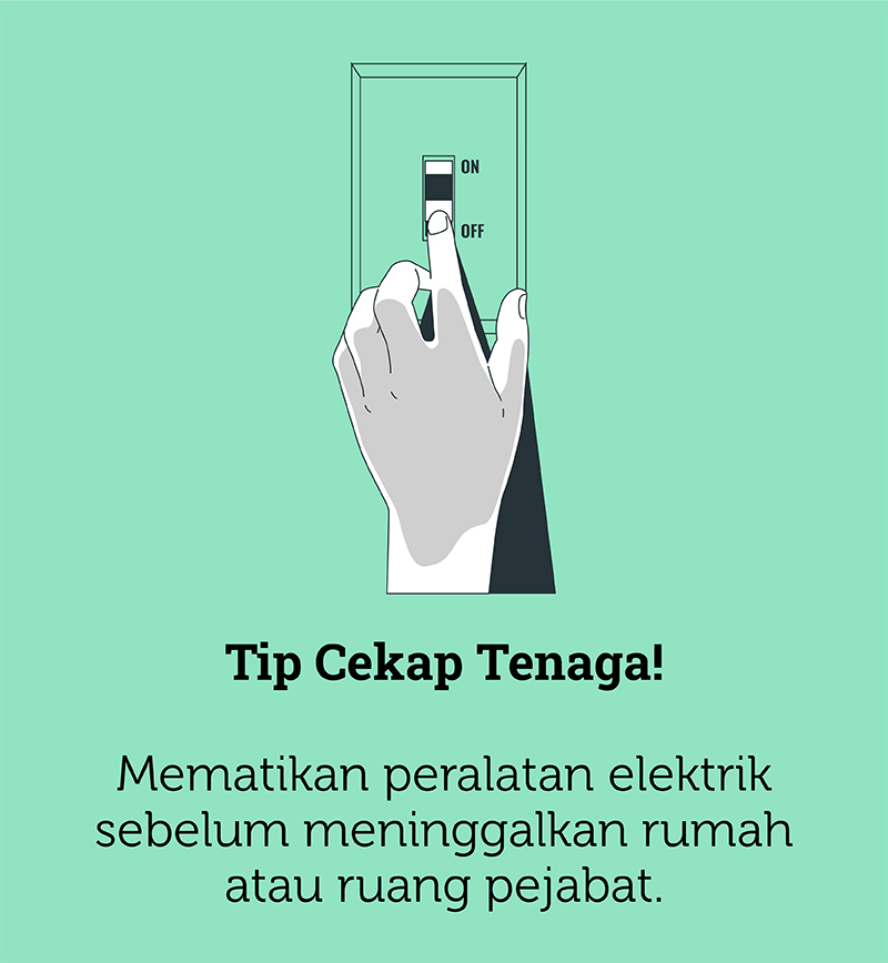 Tip Cekap Tenaga!