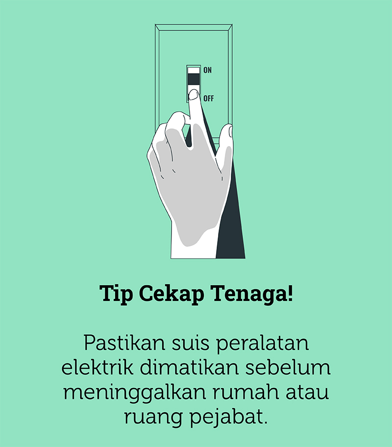 Tip Cekap Tenaga!
