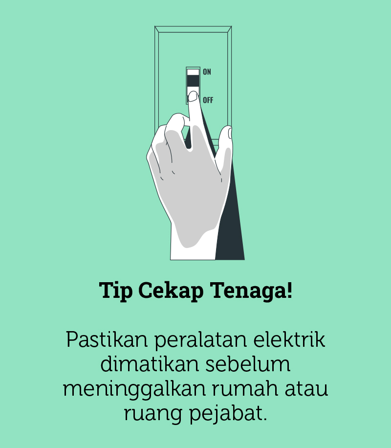 Tip Cekap Tenaga!