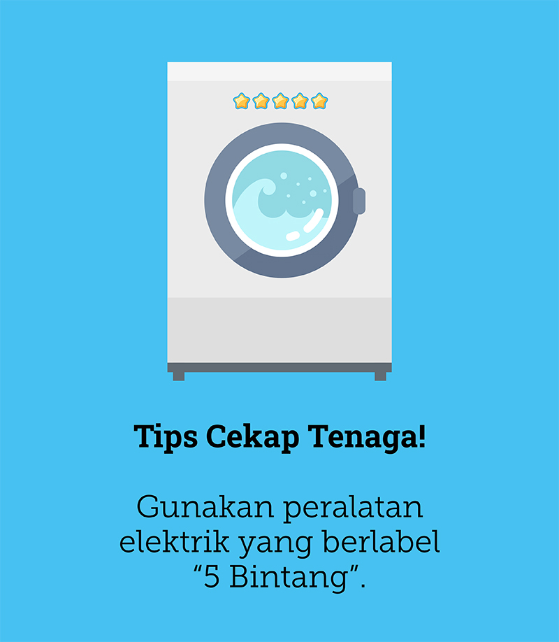 Tip Cekap Tenaga!