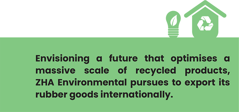 ZHA Environmental: Recycled Rubber Products as Good as New