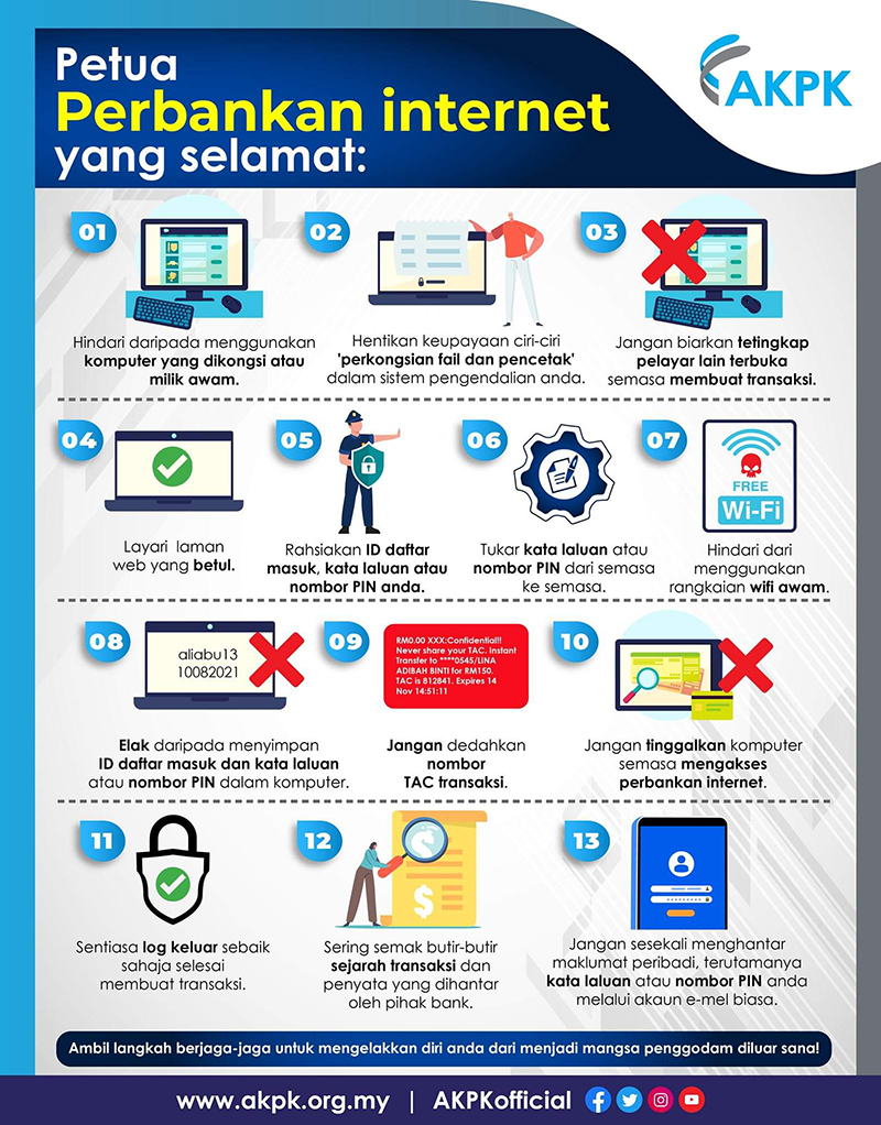 Petua Perbankan Internet yang Selamat
