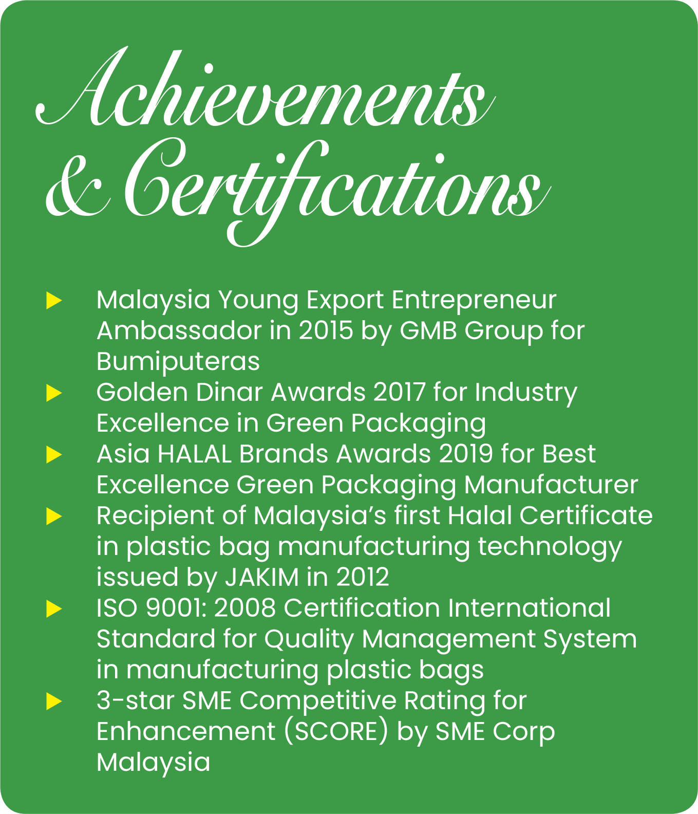 NSix Industry: Food-grade Biodegradable Halal Plastic Bags & Sheets