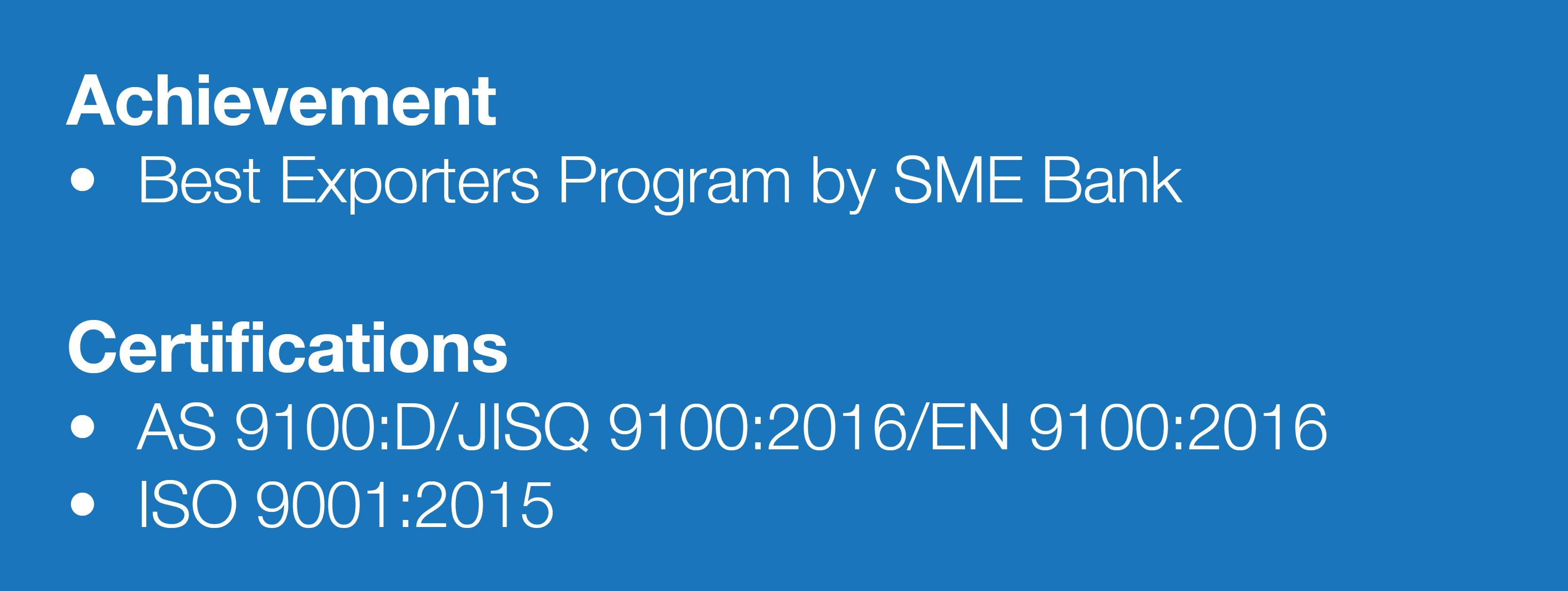 Engineering, Consultancy Services for Aerospace Industry
